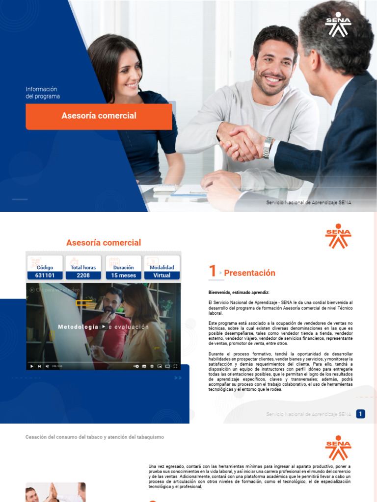 Informacion Del Programa | PDF | Aprendizaje | Cliente