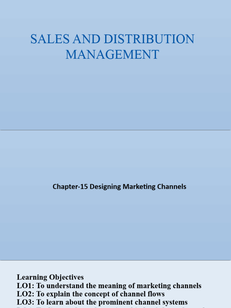 Chapter 15 | PDF | Retail | Sales