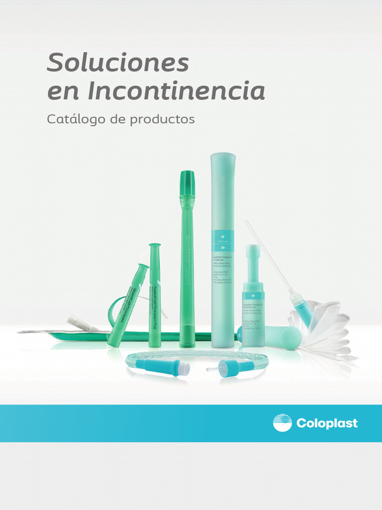 Catalogo Incontinencia Coloplast | PDF | Recto | Sistema urinario