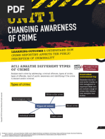 WJEC Unit1 Criminology AC1.1-1.5 Notes | PDF | Crimes | Crime & Violence
