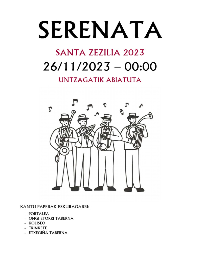 Serenata 2023 | PDF