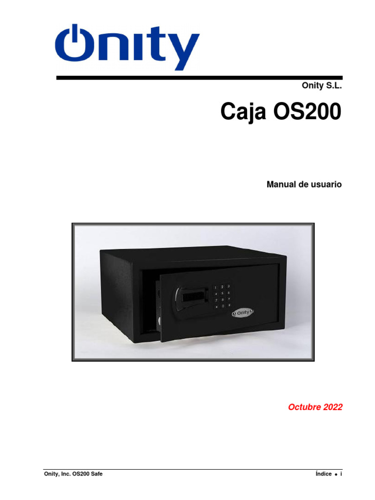 OS200 MMU Manual de Usuario v1.3 | PDF | Contraseña | Marca comercial