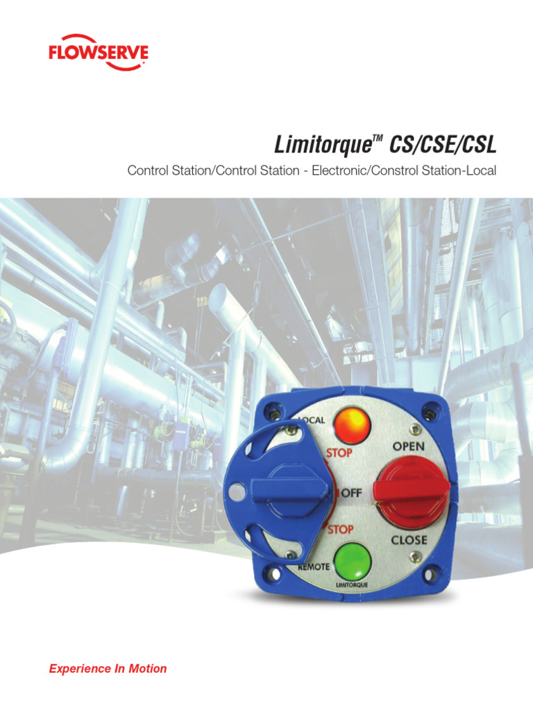 Limitorque Control Station Overview | PDF | Electrical Engineering ...