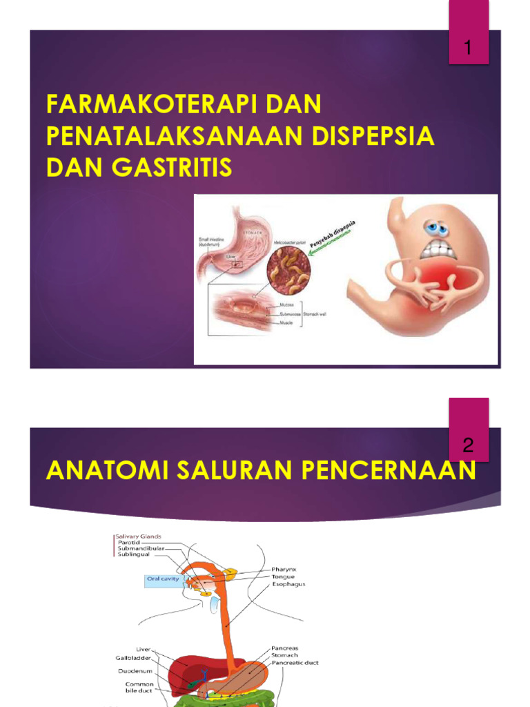 Farmakoterapi Dispepsia | PDF