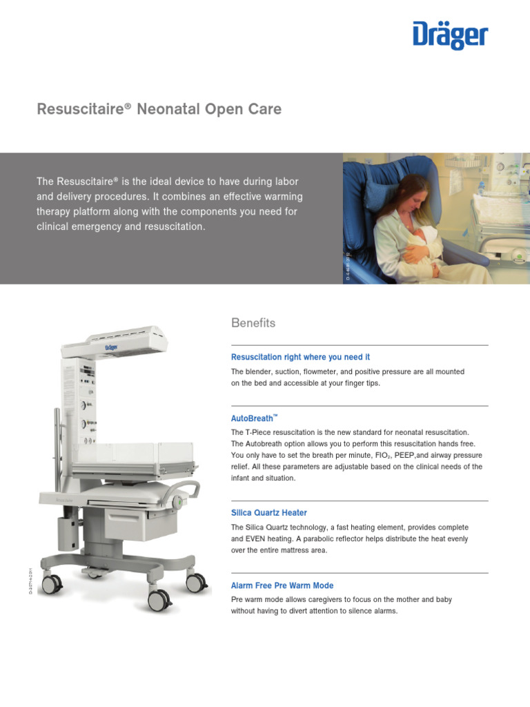 Brochure Cuna Termica Drager Airshield | PDF