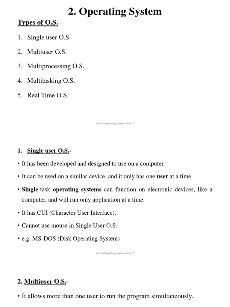 Unit-2 Notes-Sem-I | PDF | Operating System | Process (Computing) Unit-2 Notes-Sem-I | PDF | Operating System | Process (Computing)