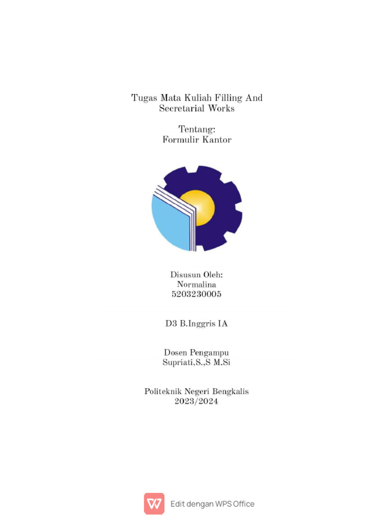 Formulir Kantor by Normalina | PDF