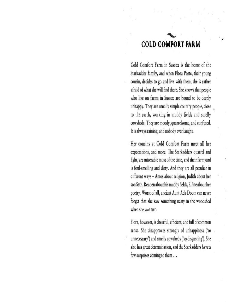 Cold Comfort Farm | PDF