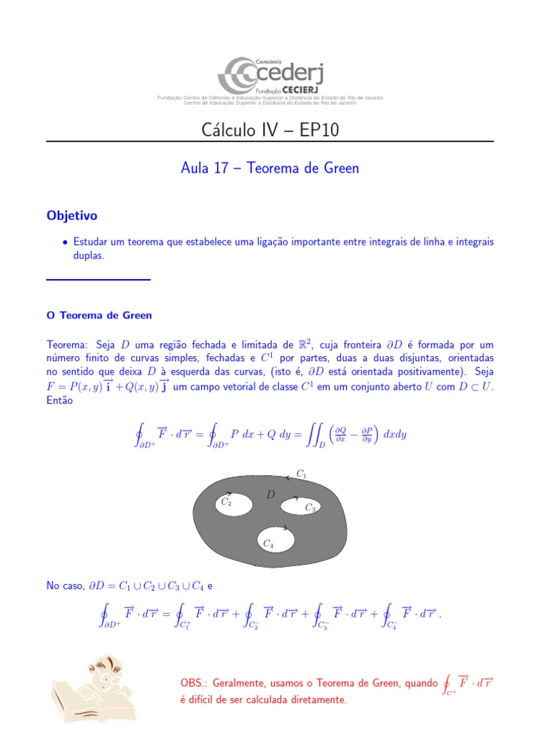 Teorema de Green e Aplicações | PDF | Álgebra | Análise