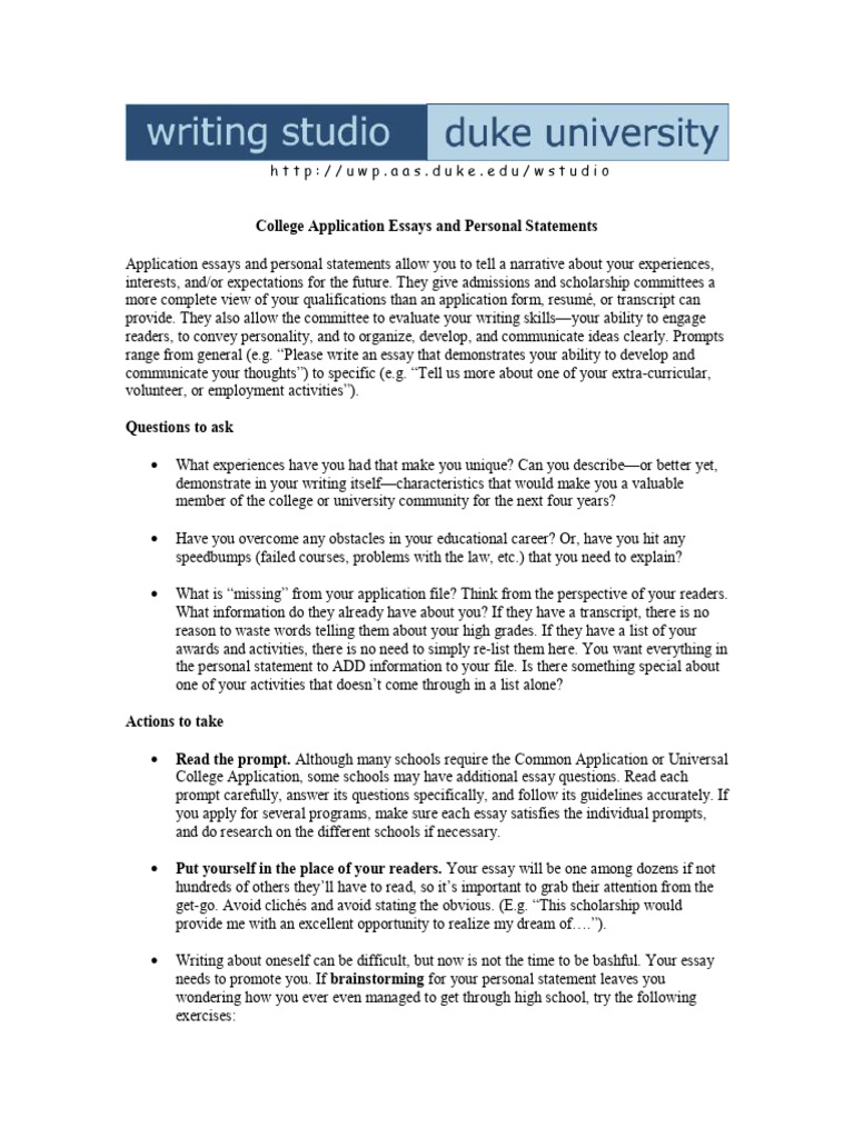 College Application Essays | PDF | Essays | Thought