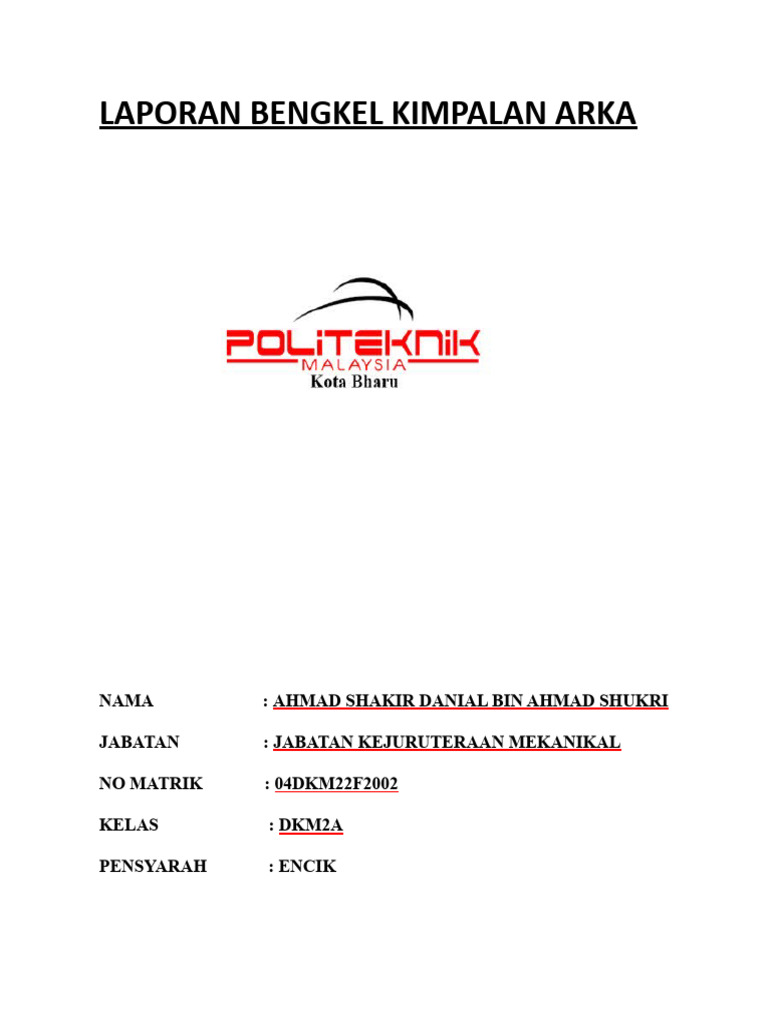 Kimpalan Arka 2023 | PDF