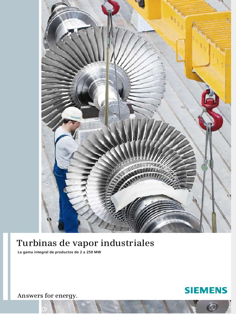 Catalogo de Turbinas Vapor Siemens | PDF | Turbina | Vapor