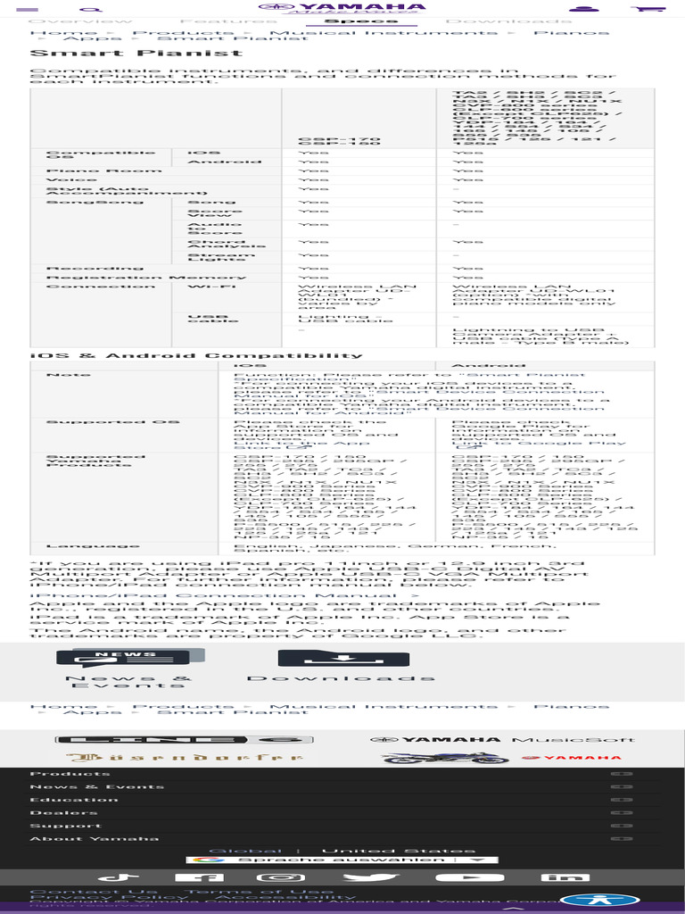 Smart Yamaha USA | PDF | Ios | Android (Operating System)
