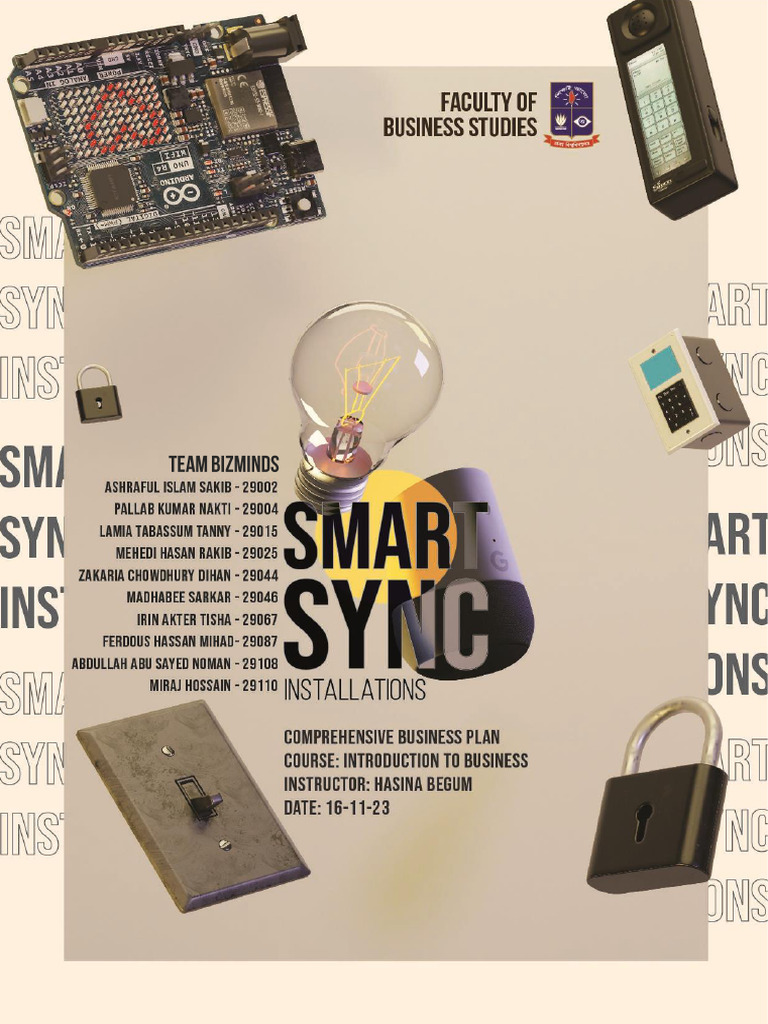 Team BIZMINDS SmartSync Installations | PDF | Venture Capital ...
