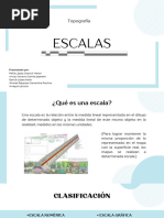 1.3 Escalas y Tipos de Escalas | PDF | Topografía