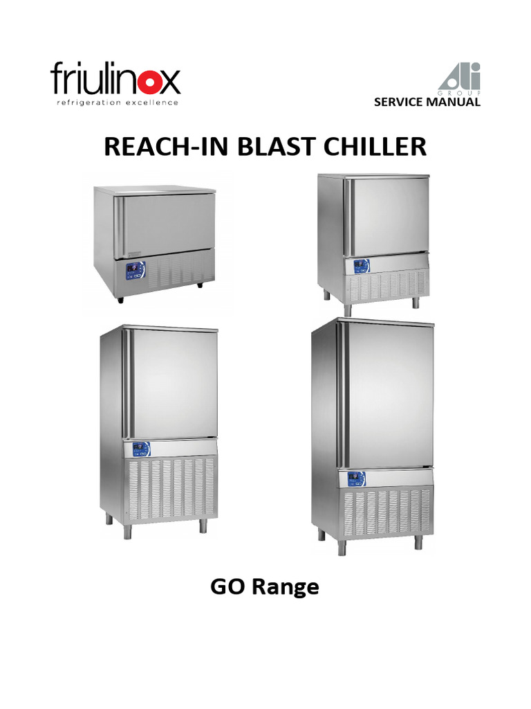 BF051AG Friulinox Go Series Blast Chiller and Freezer Range Service ...