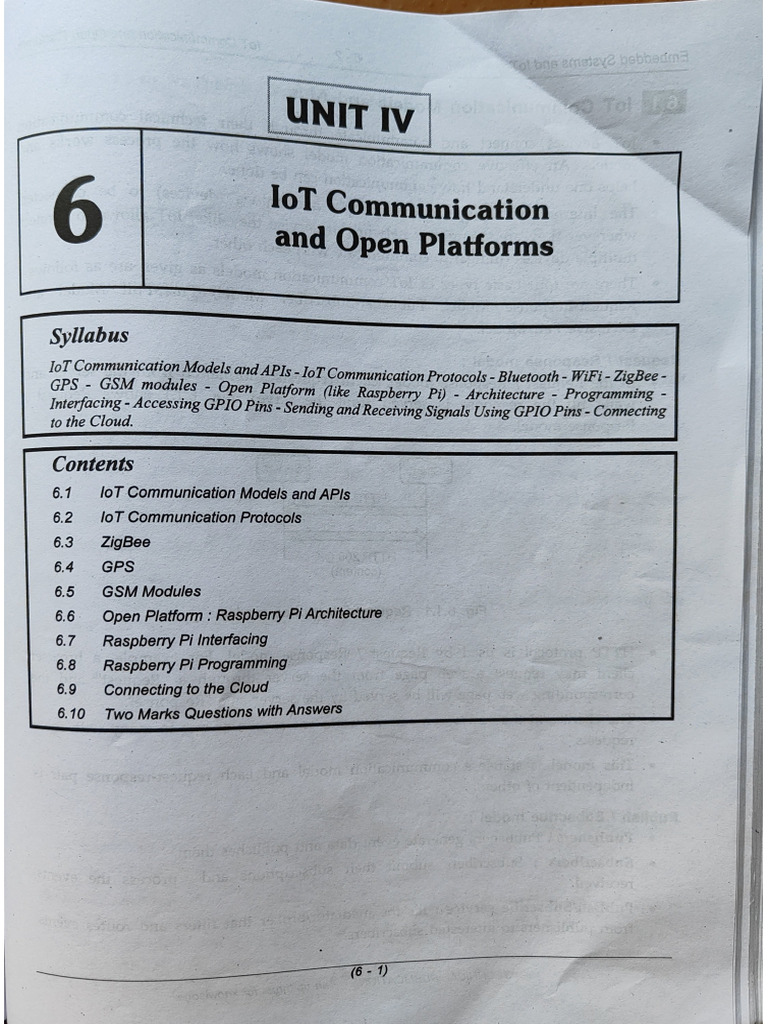 IOT Unit 4 | PDF