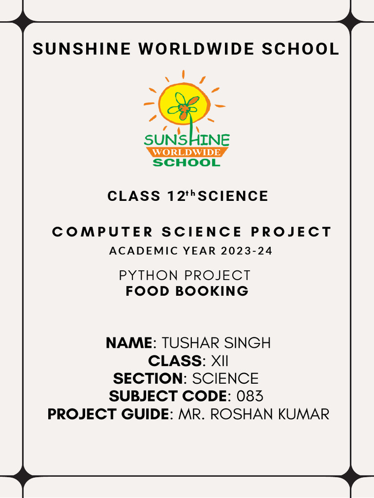 Food Booking | Download Free PDF | Login | User (Computing)