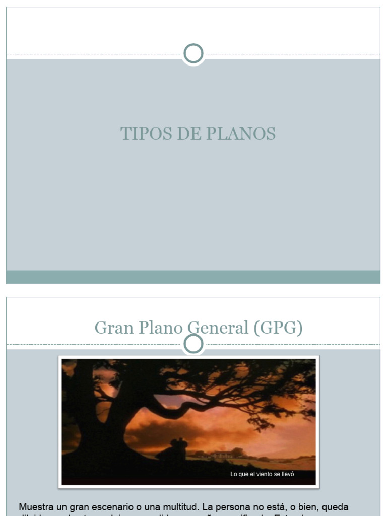 Tipos de Planos en Cine y Fotografía | PDF | Artes del Lenguaje y ...