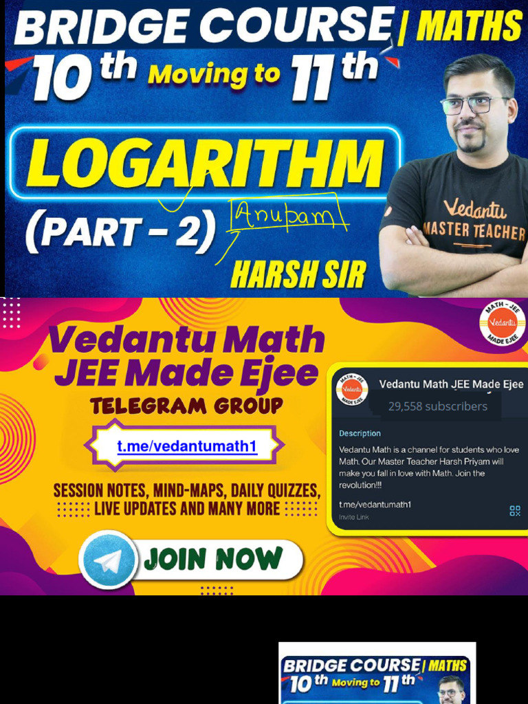 Logarithms + DPP | PDF | Learning