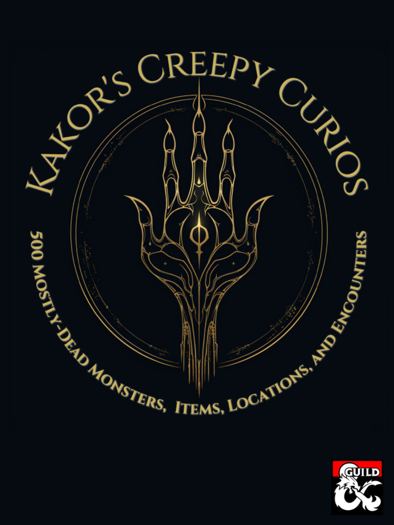1734910-Kakors Creepy Curios | PDF | Monsters | Ghosts