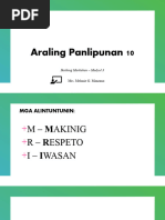Ap 10 - Ang Lipunan | PDF