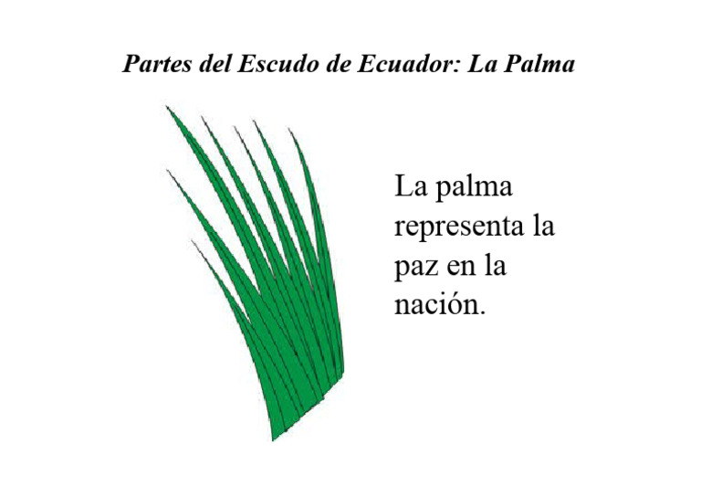 Partes Del Escudo de Ecuador | PDF