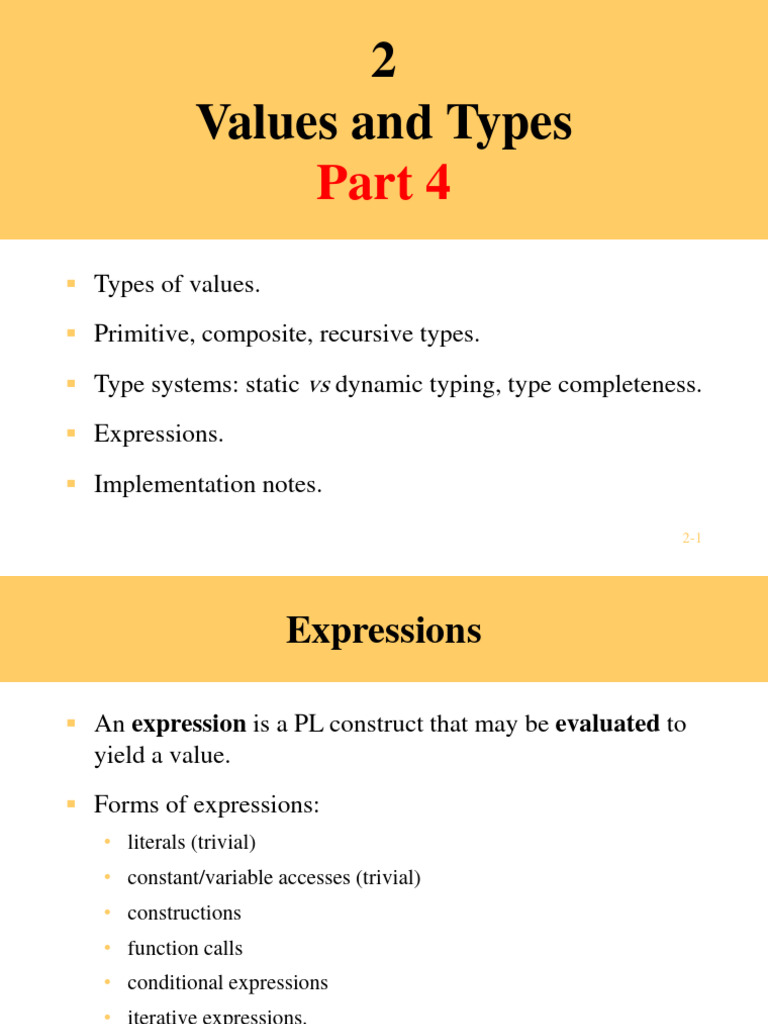 Lecture 5 Pdf Integer Computer Science Data Type 