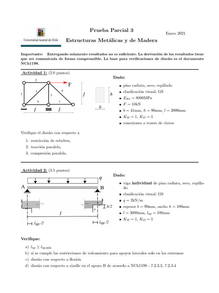 Pp3 2020 | PDF | Pandeo | Mecánica de sólidos