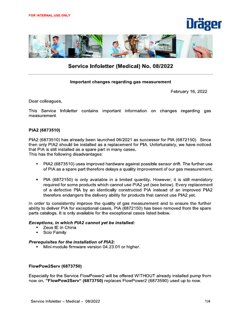 Service Infoletter | PDF