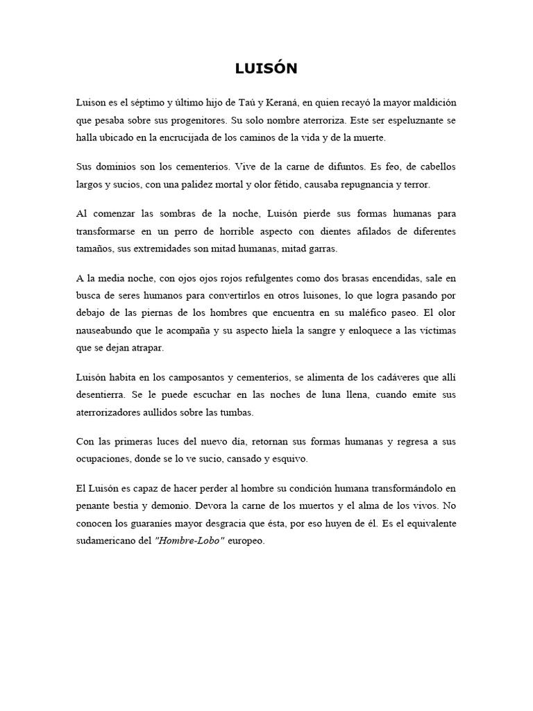 LUISÓN | PDF
