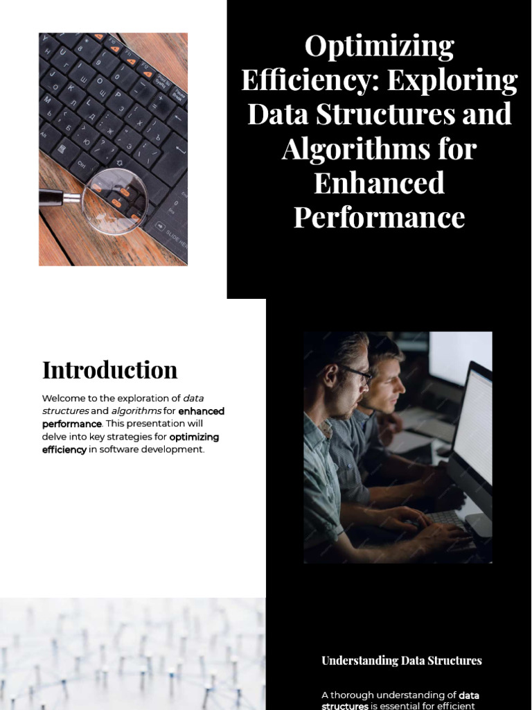 Wepik Optimizing Efficiency Exploring Data Structures and Algorithms For Enhanced Performance ...