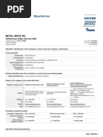 B 310 Boysen Red Oxide Primer (SDS) | PDF | Dangerous Goods | Toxicity