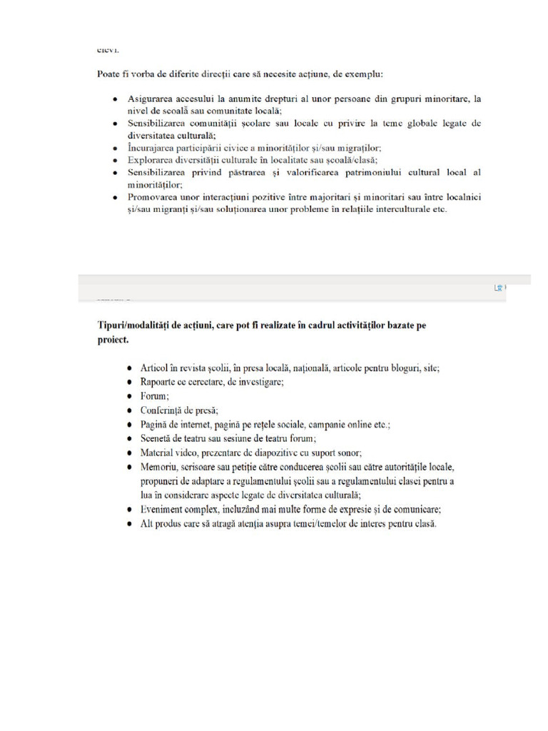 Clasa 8 Proiect Eps | PDF
