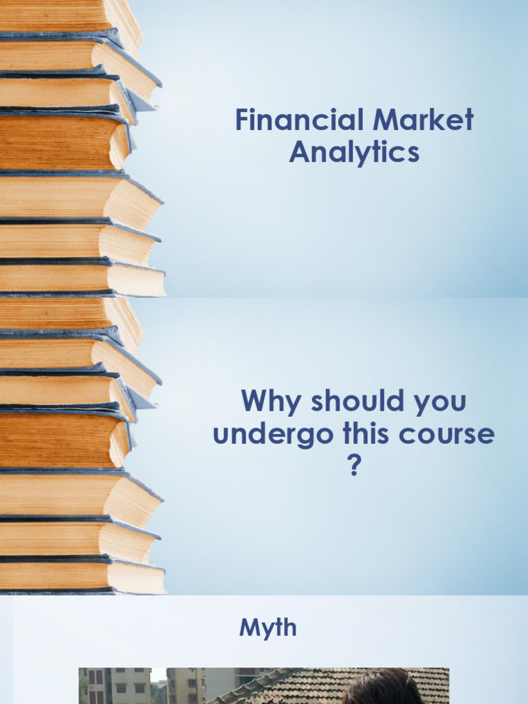 Financial Market Analytics | PDF | Financial Markets | Money Market