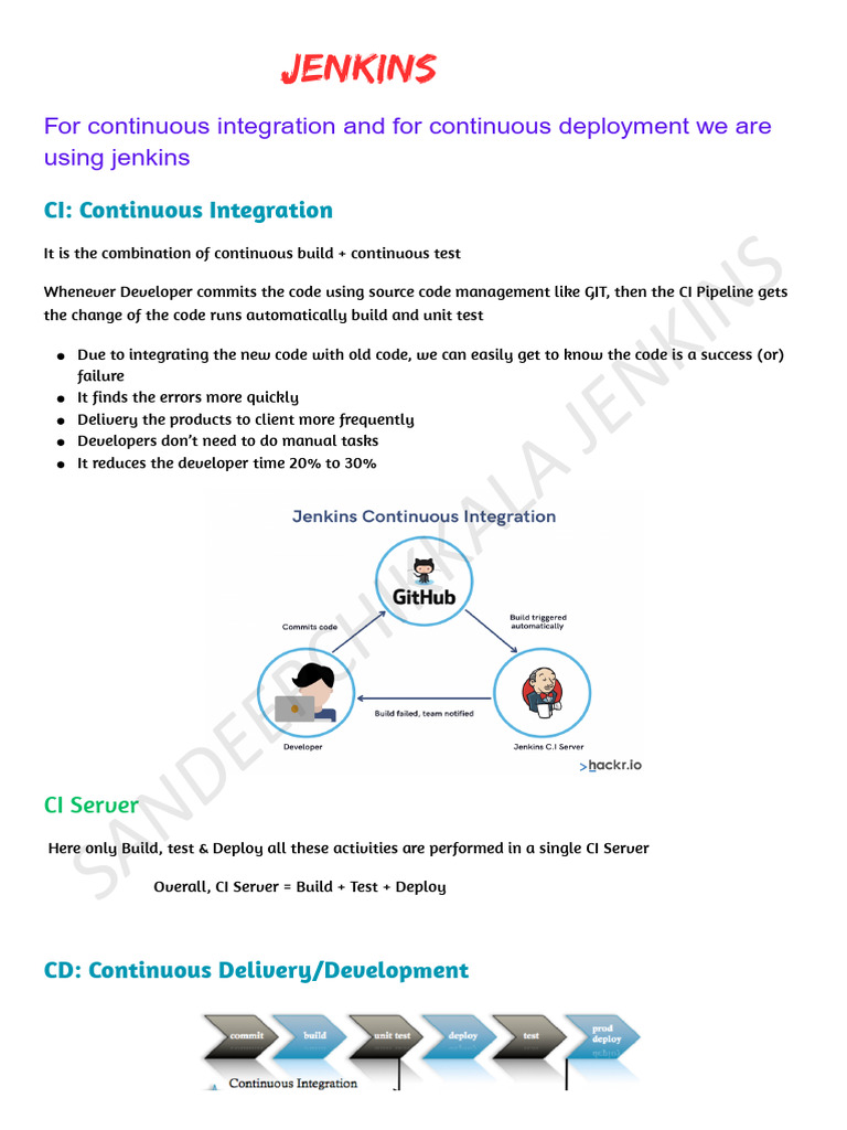 Jenkins Notes-1 | PDF | Parameter (Computer Programming) | Computer File Jenkins Notes-1 | PDF | Parameter (Computer Programming) | Computer File