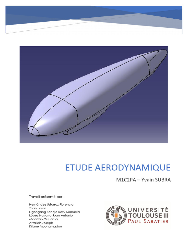 Optimisation Aérodynamique TIM08-C06632 | PDF | Aérodynamique | Traînée