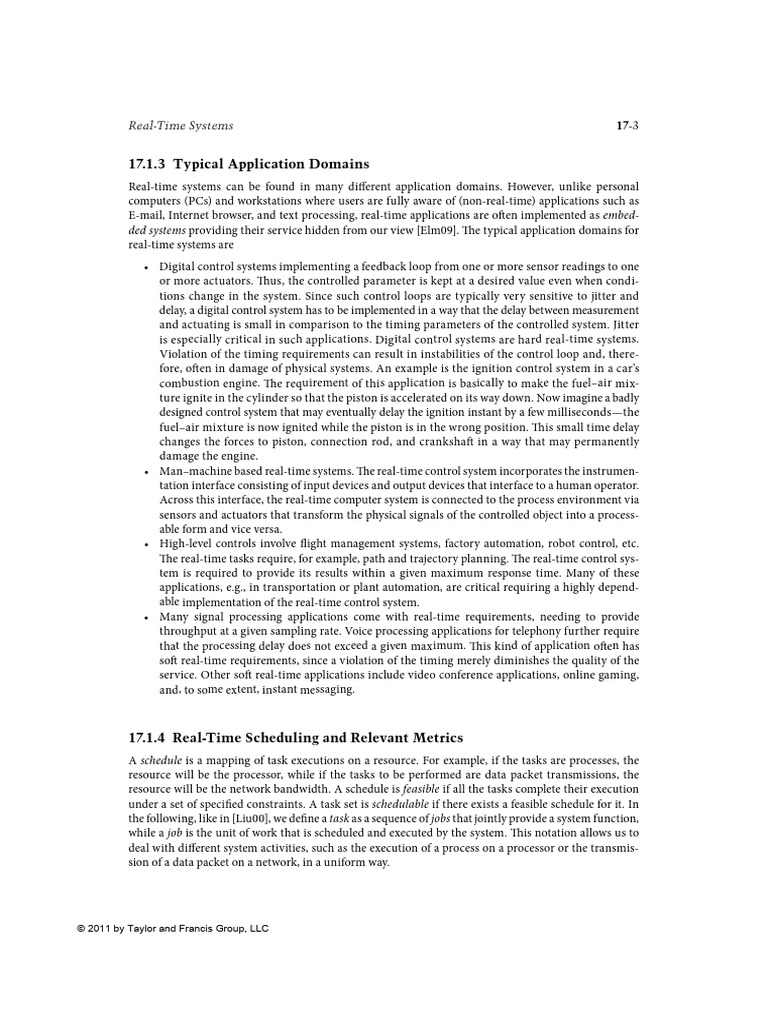 Real Time Systems 2 Pdf Real Time Computing Systems Engineering