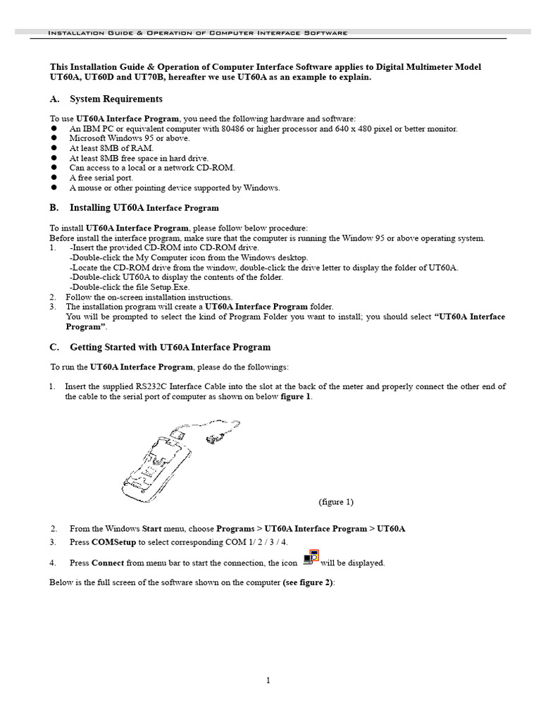 DMM Computer Interface Software | PDF | Graphical User Interfaces | Icon (Computing)