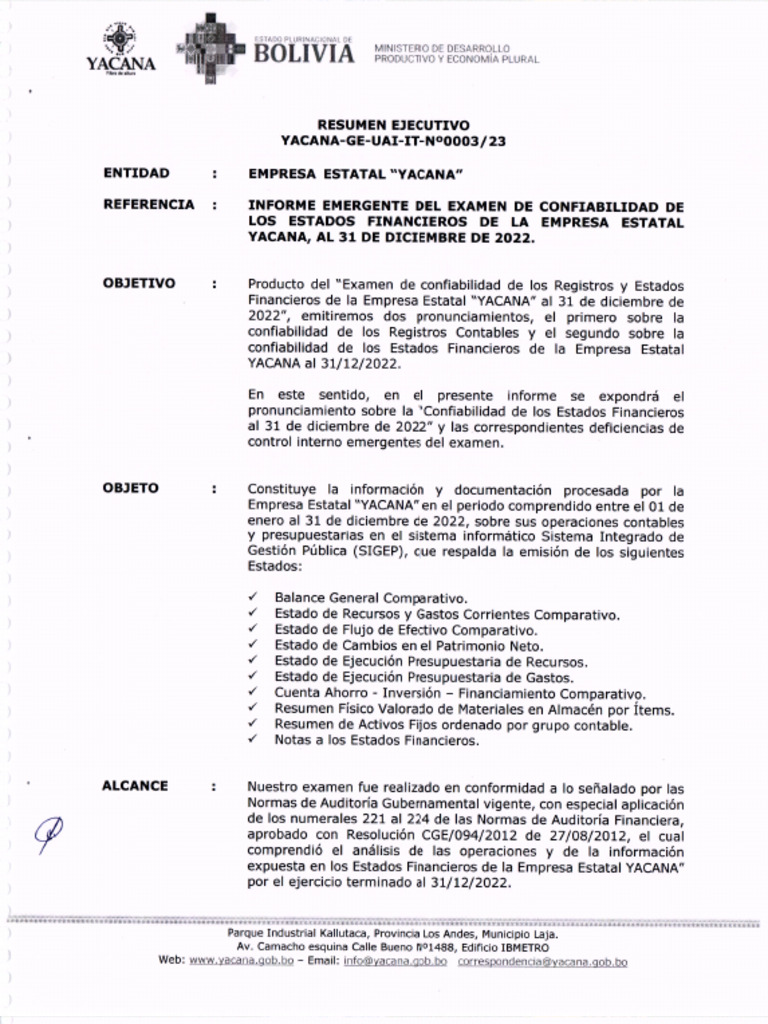 Yacana Resumen 23 | PDF