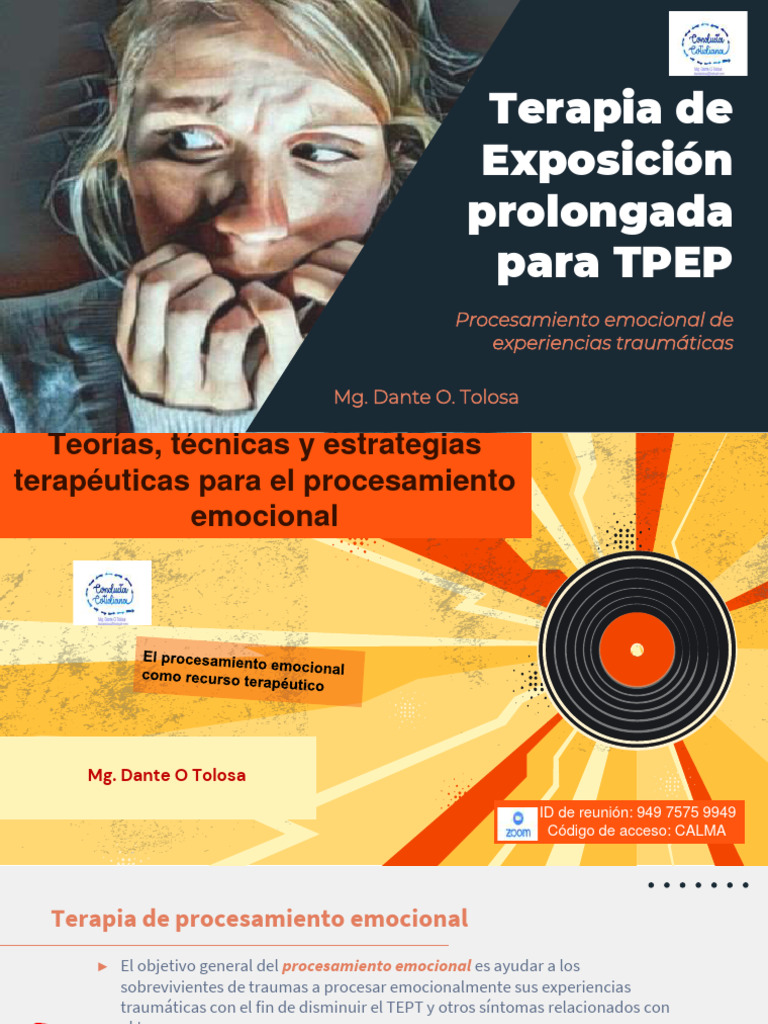 Terapia de Exposicion Prolongada para El TEPT. Foa - Hembree - Rothbaum ...