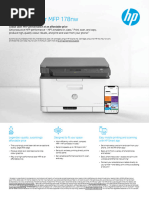 HP Color Laser MFP 178nw Full Spec | PDF | Image Scanner | Wi Fi