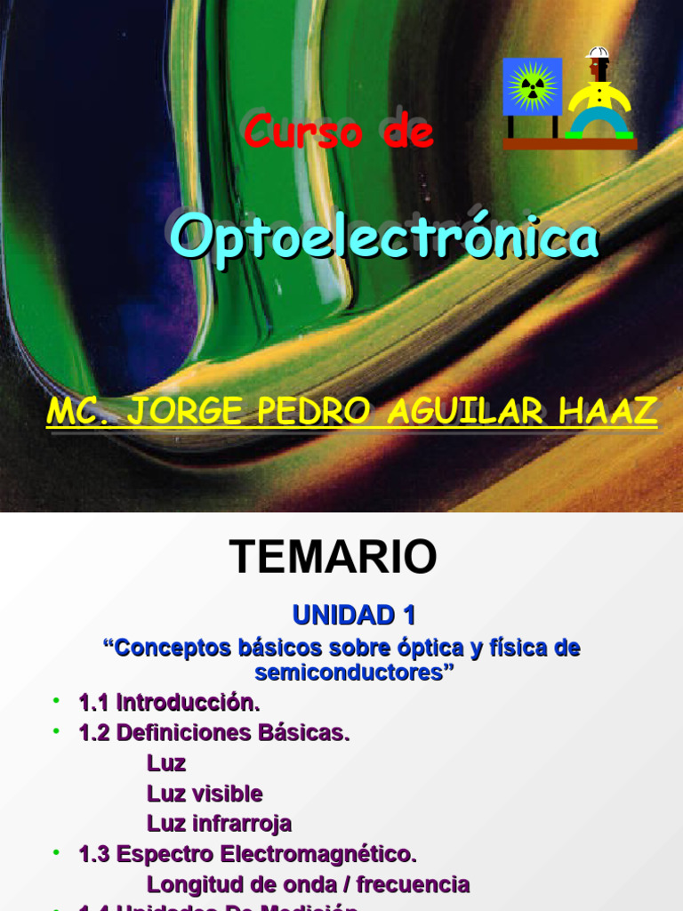 Op To Electronic A | PDF | Semiconductores | Refracción