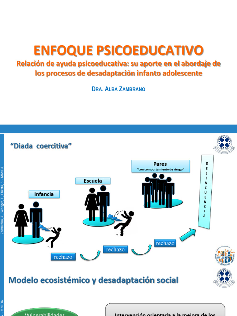 Enfoque Psicoeducativo en Desadaptación | PDF | Experiencia | Sicología