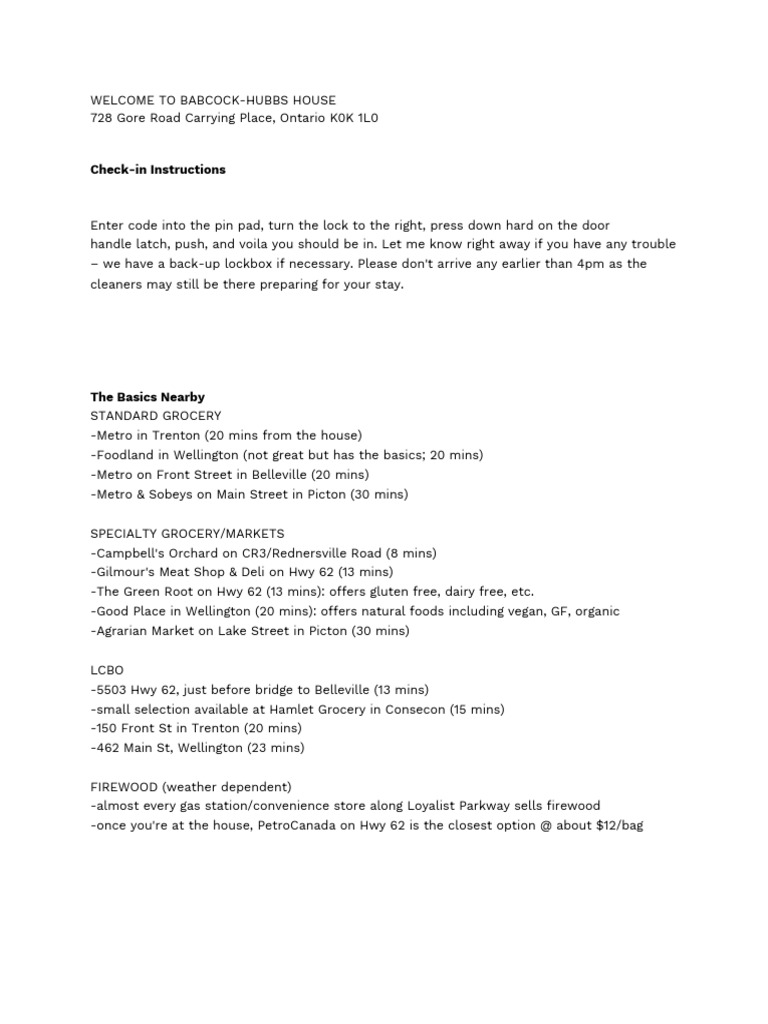 Babcock-Hubbs House Manual | PDF | Thermostat | Electric Heating