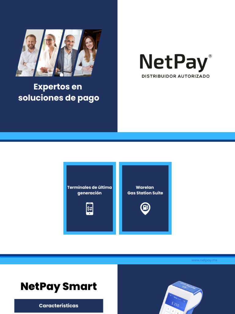 Soluciones de Pago con NetPay | PDF | Aplicación movil | Tarjeta de débito