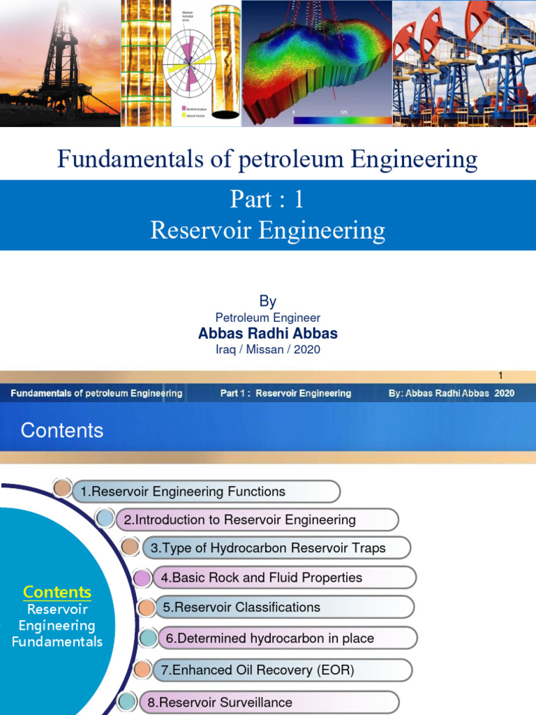 Fundamental Res Eng | PDF | Petroleum Reservoir | Permeability (Earth Sciences)