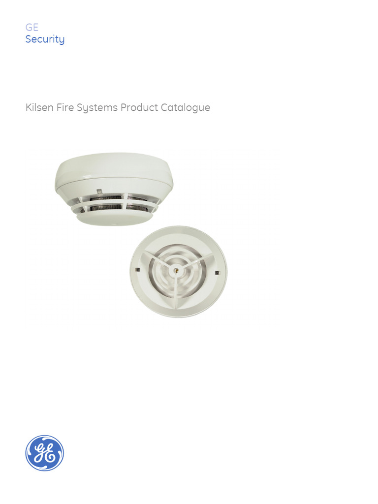 GE Security. Kilsen Fire Systems Product Catalogue | PDF | General ...