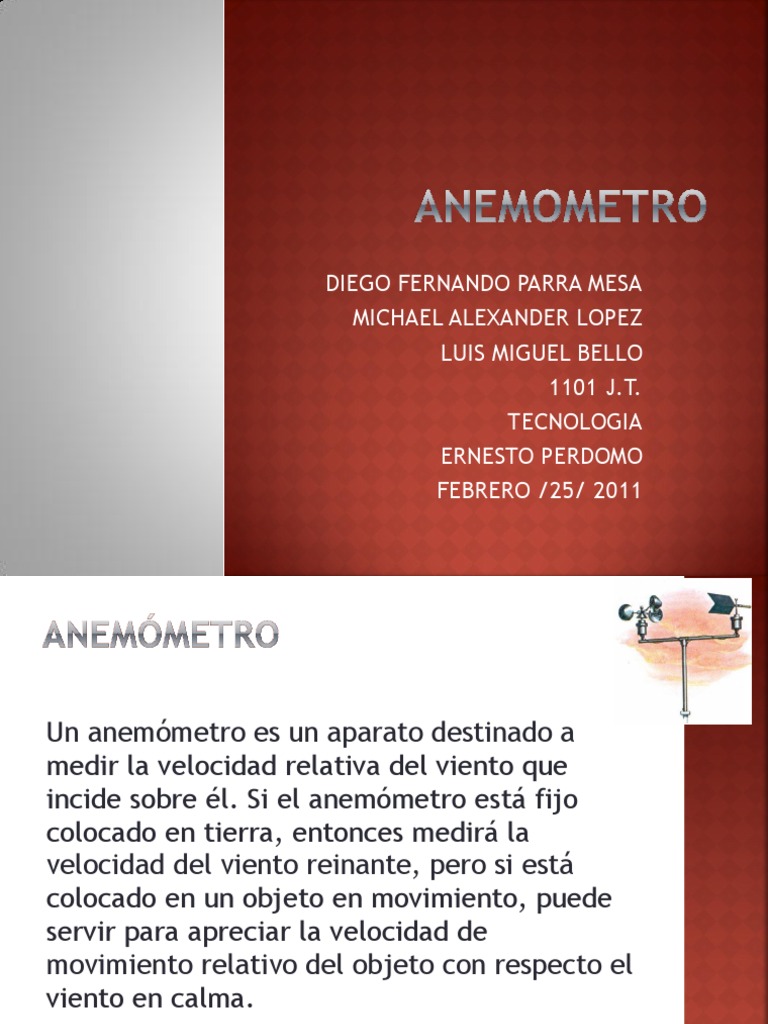 A Nemo Metro | PDF | Velocidad del viento | Velocidad