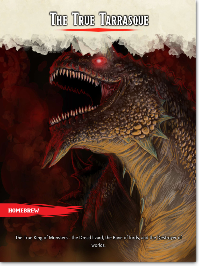 Tarrasque | PDF